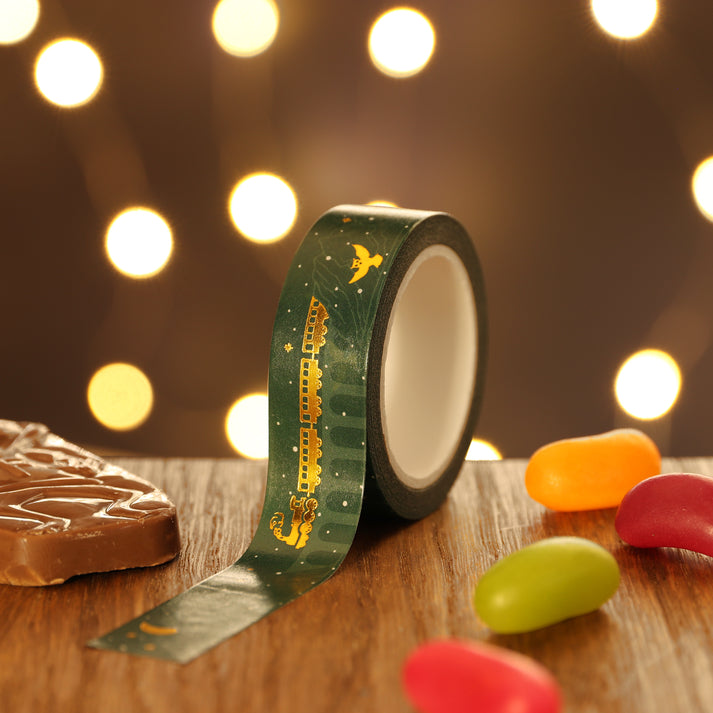 Magical Highland Train Washi Tape – A Journey of Enchantment, Pack of – Aspinline Shop